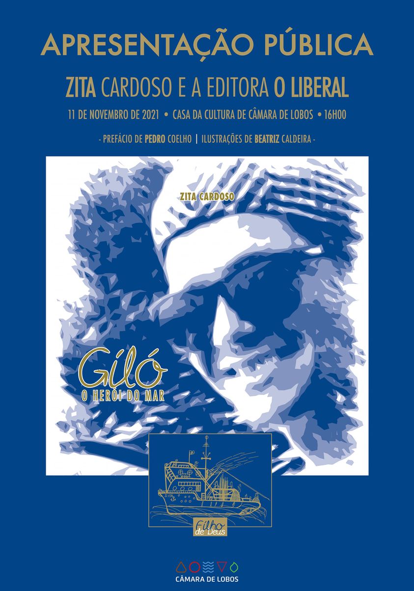Zita Cardoso lança o livro "Giló - O Herói do Mar"